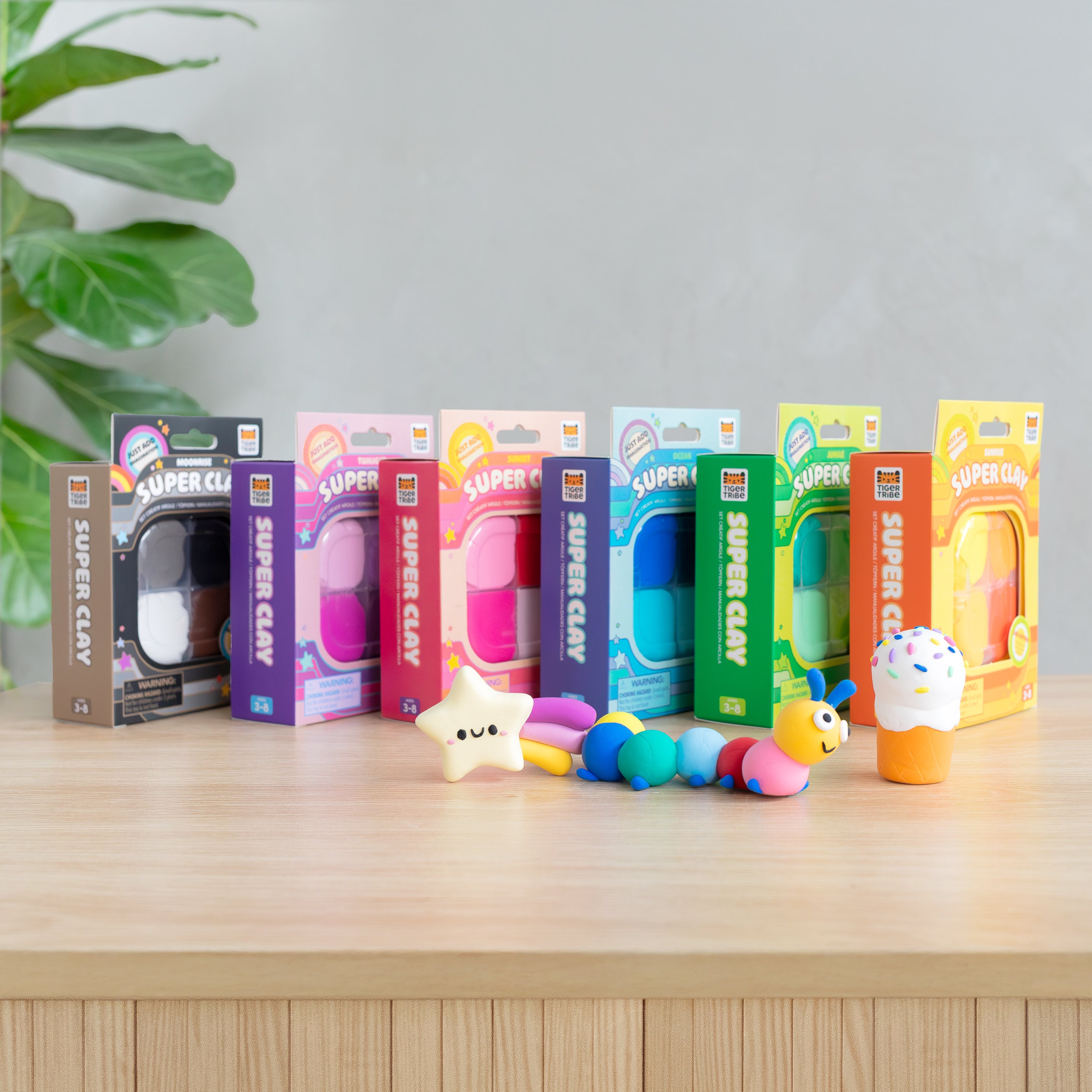 Super Clay - Pack of all 6 colours – Our Little Darlings
