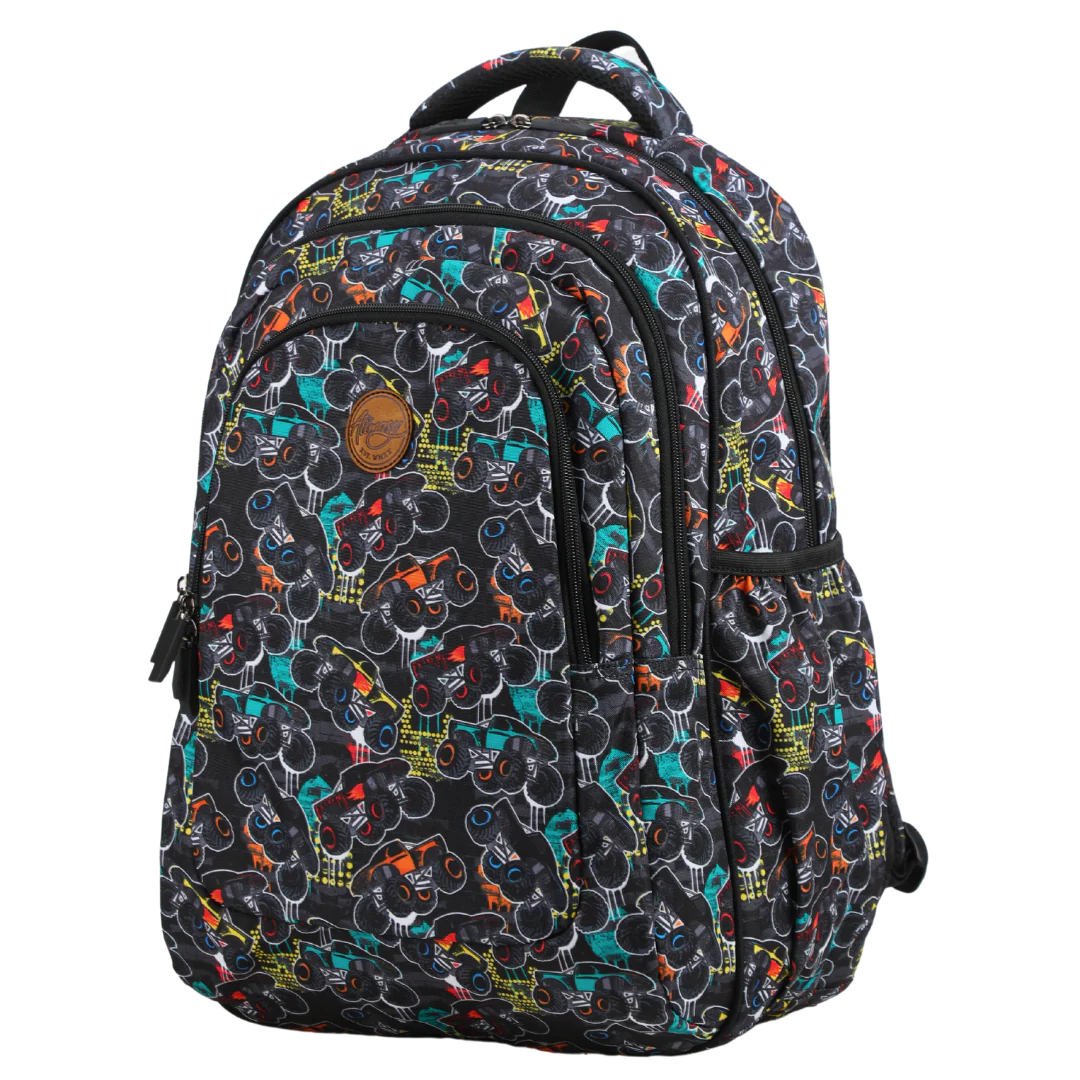 Large School Backpack - Monster Truck – Our Little Darlings