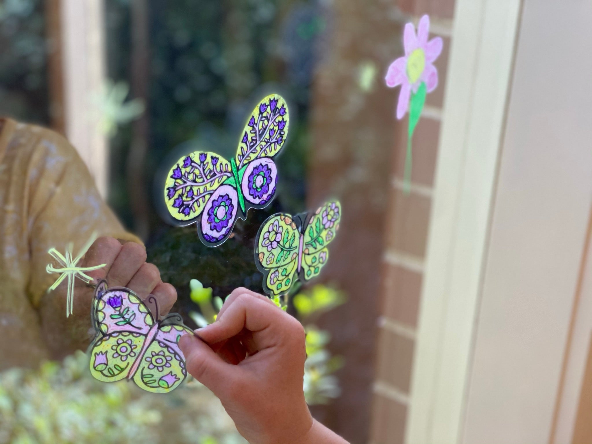 Movable Window Art - Butterflies – Our Little Darlings