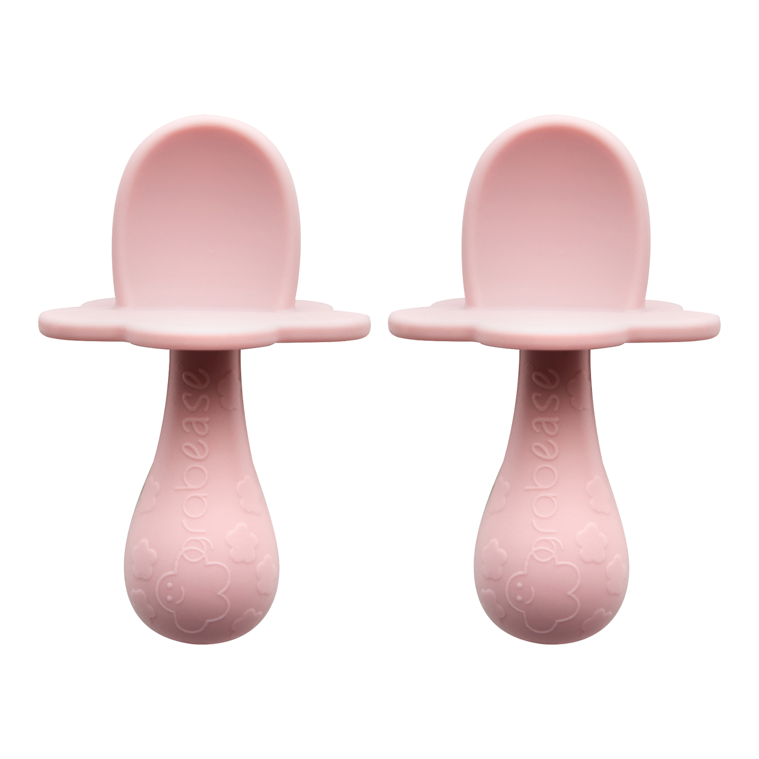 Silicon Spoon Set - Blush – Our Little Darlings